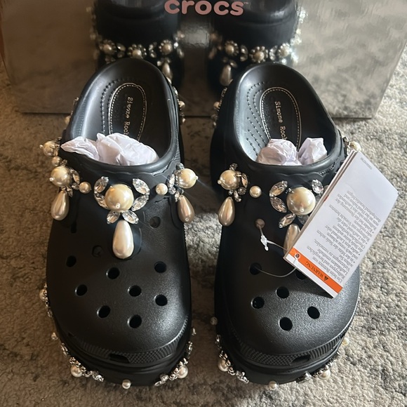Simone Rocha | Shoes | Simone Rocha X Crocs Womens Siren Spiked Clog ...